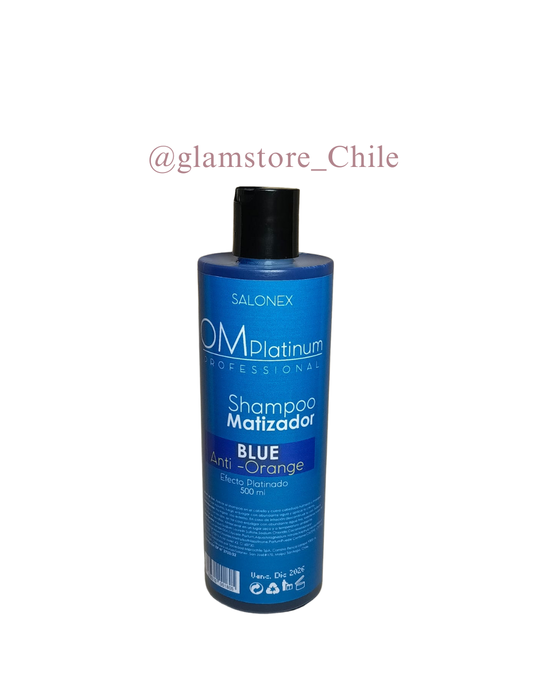 OM Shampoo Matizador Azul – Glamstore Chile